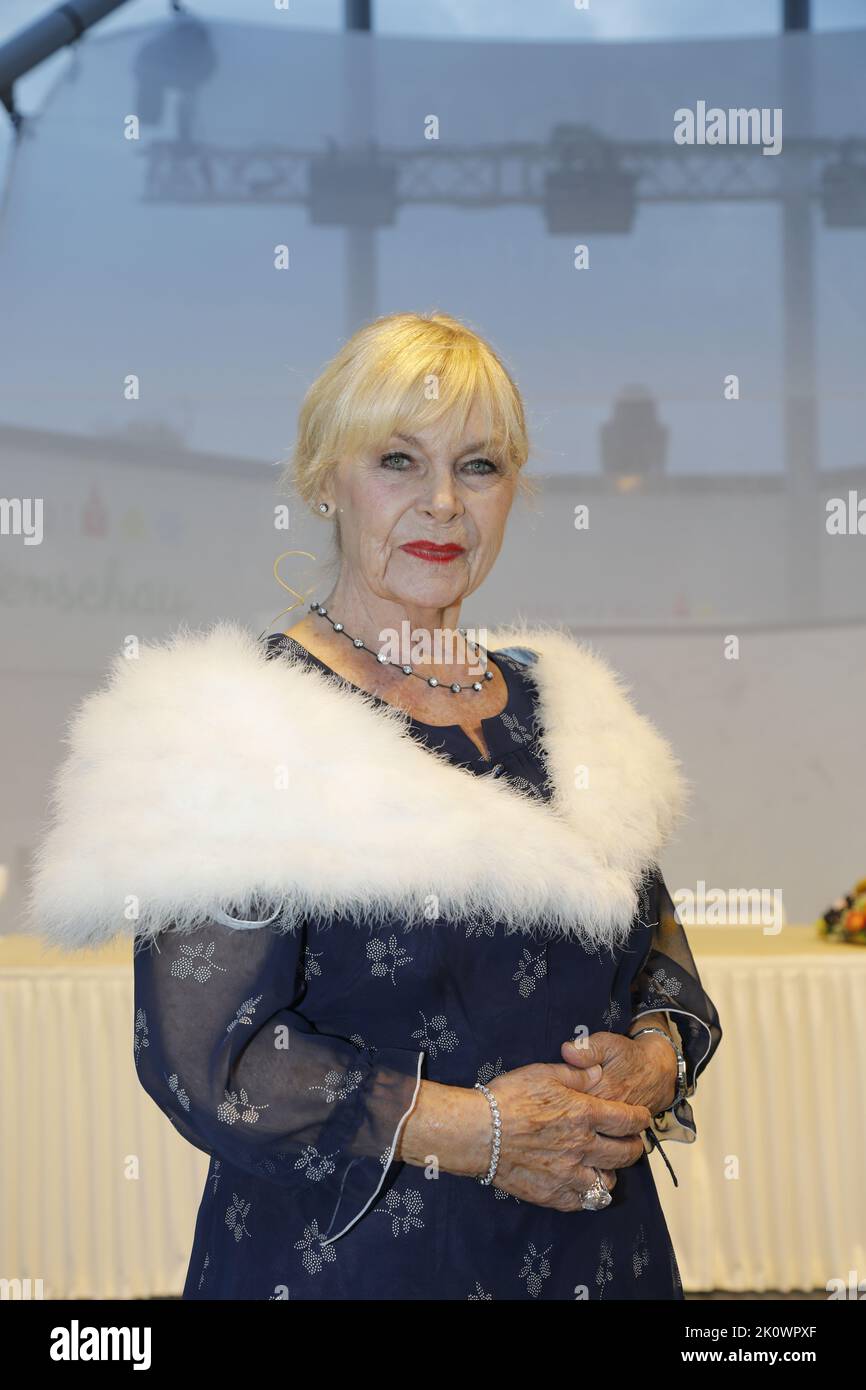 Dagmar Biener bei der Fotoprobe zum Theaterstück 'Jedermann' auf der ...