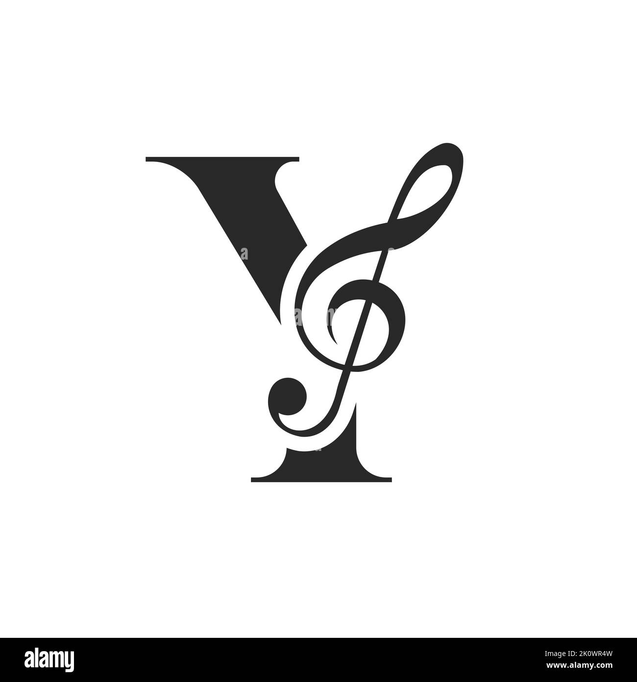 Initial Letter Y Music Logo. Dj Symbol Podcast Logo Icon Vector ...
