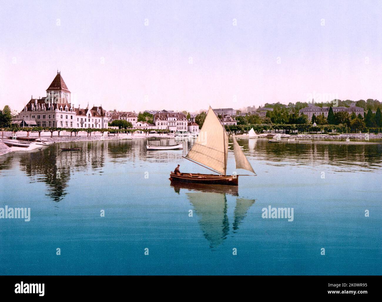 Château douchy ouchy lausanne hi-res stock photography and images - Alamy