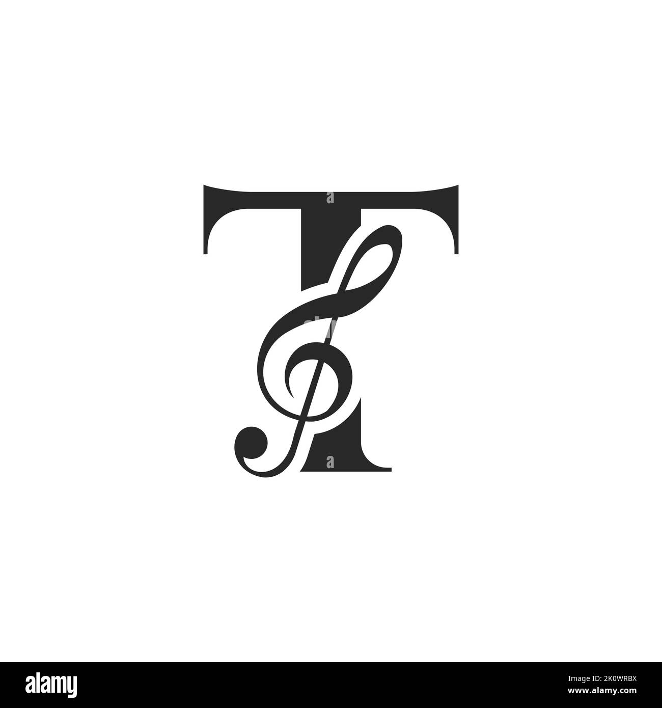 Initial Letter T Music Logo. Dj Symbol Podcast Logo Icon Vector ...