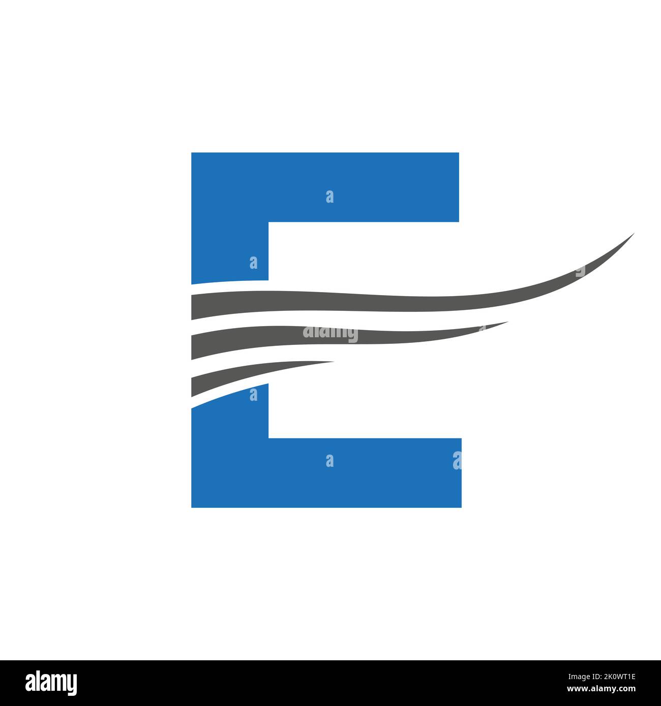 Initial Monogram Letter E Logo Design. Modern E Logotype Vector ...