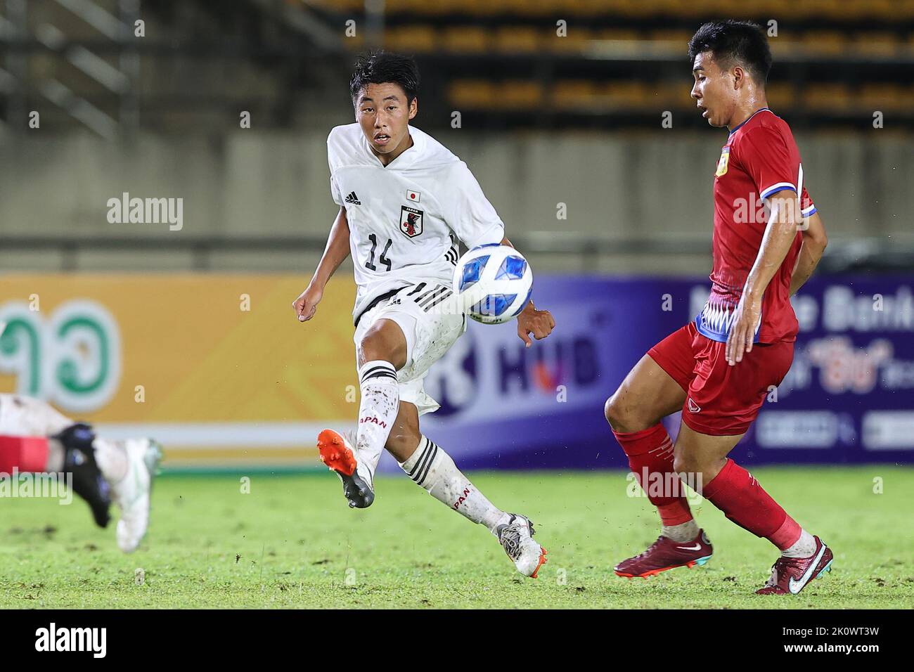 Japan's Takatora Einaga during the 2023 AFC U-20 Asian Cup ...