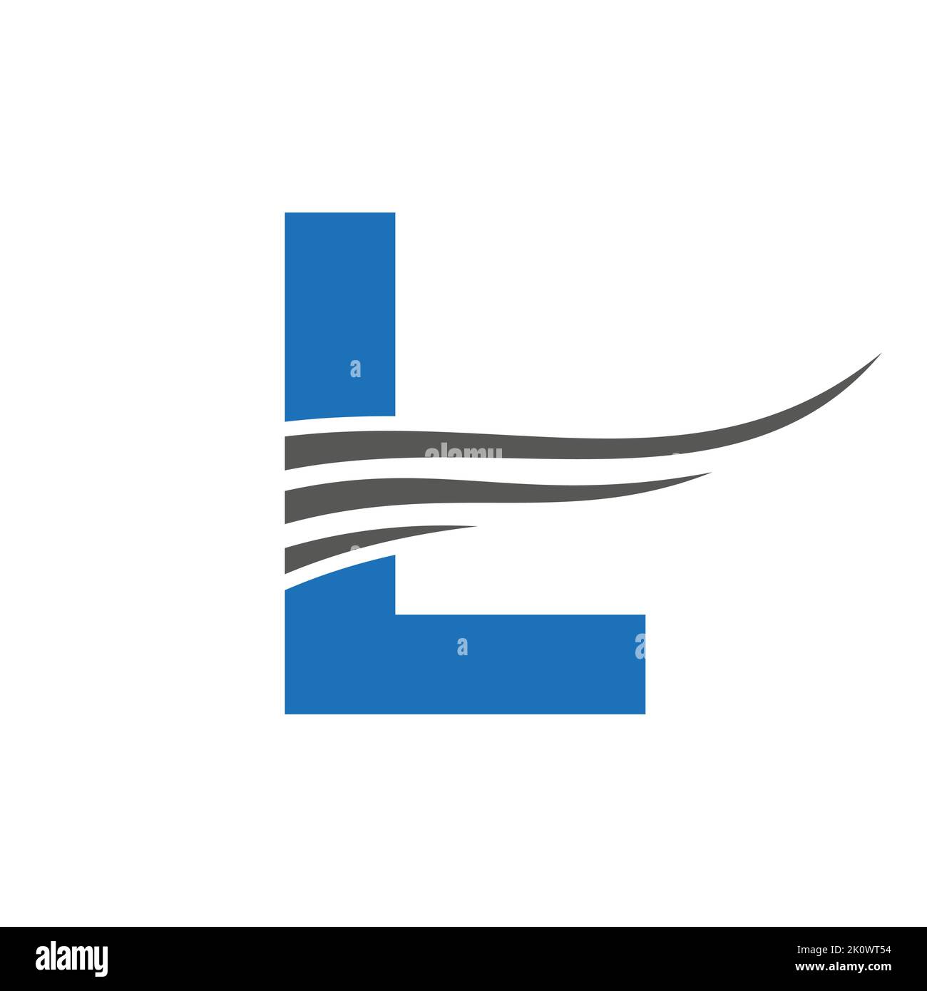 Initial Monogram Letter L Logo Design. Modern L Logotype Vector ...