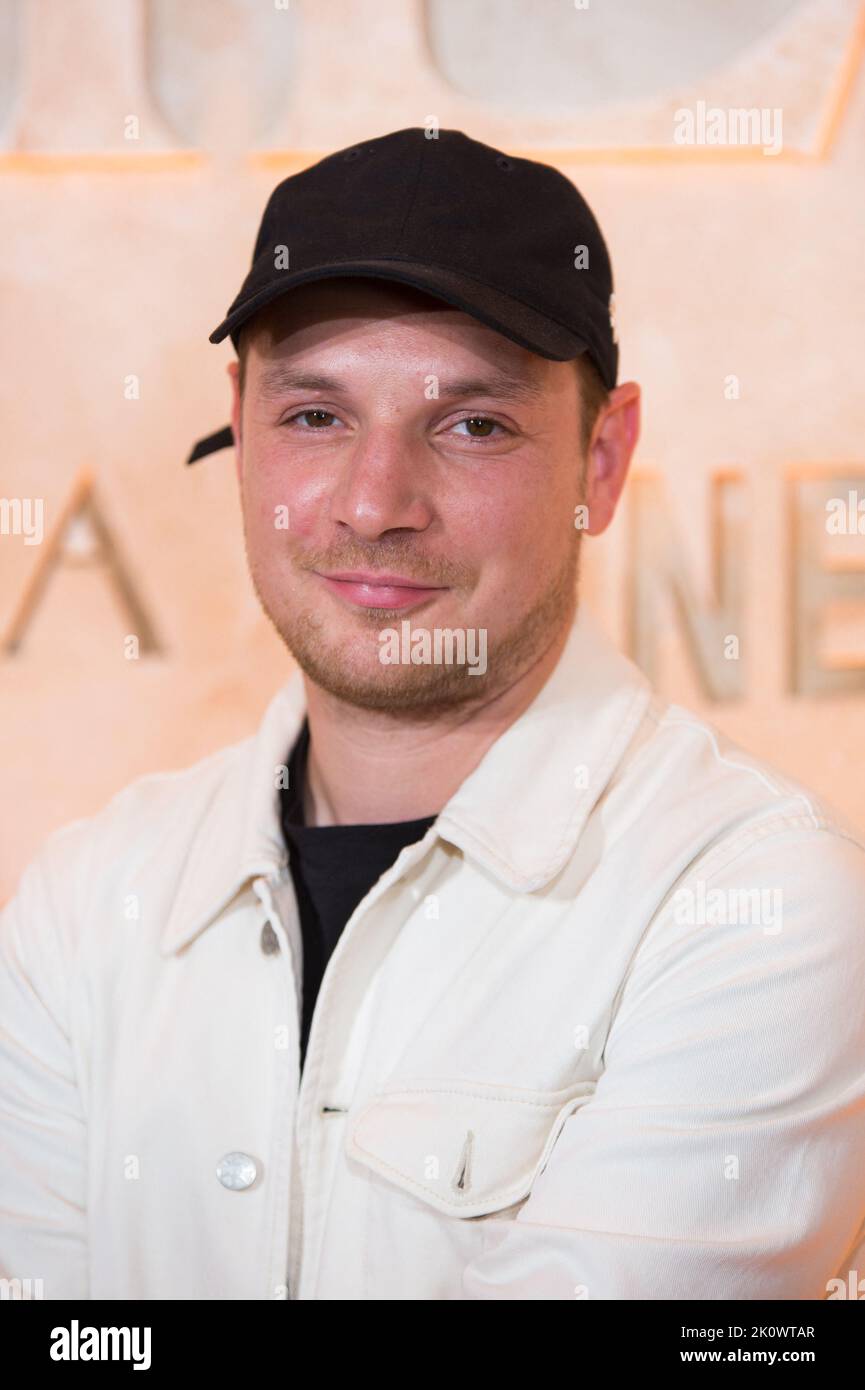 Alexis Manenti attends 'Athena' Netflix Paris film Premiere At Salle ...