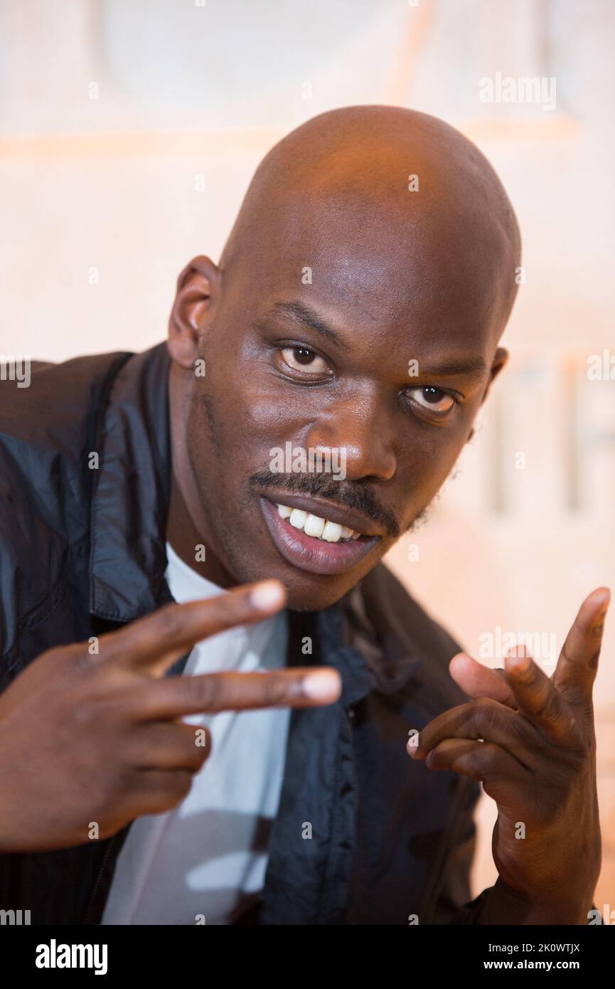 Jean-Pascal Zadi attends 'Athena' Netflix Paris film Premiere At Salle ...