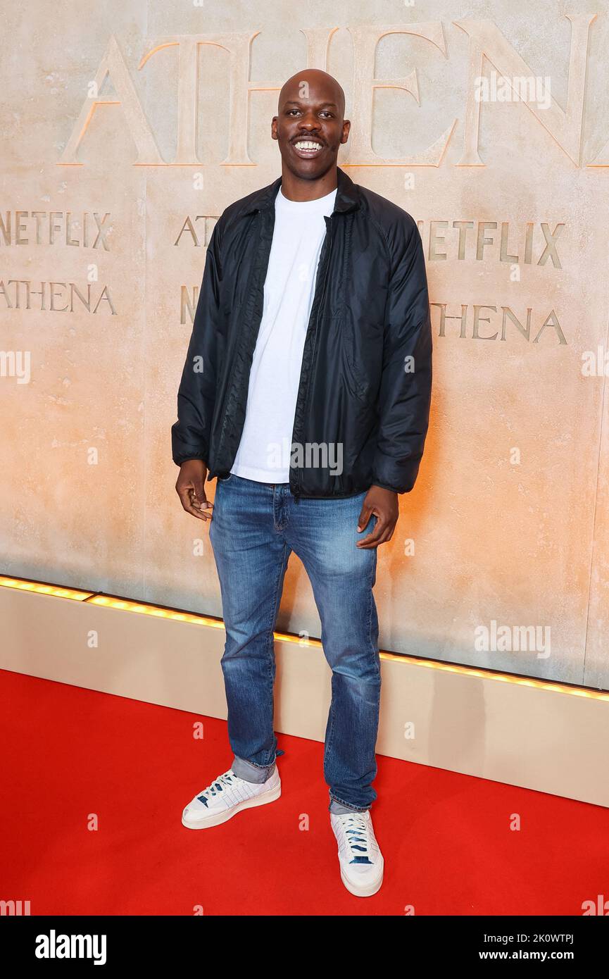 Jean-Pascal Zadi attends 'Athena' Netflix Paris film Premiere At Salle ...