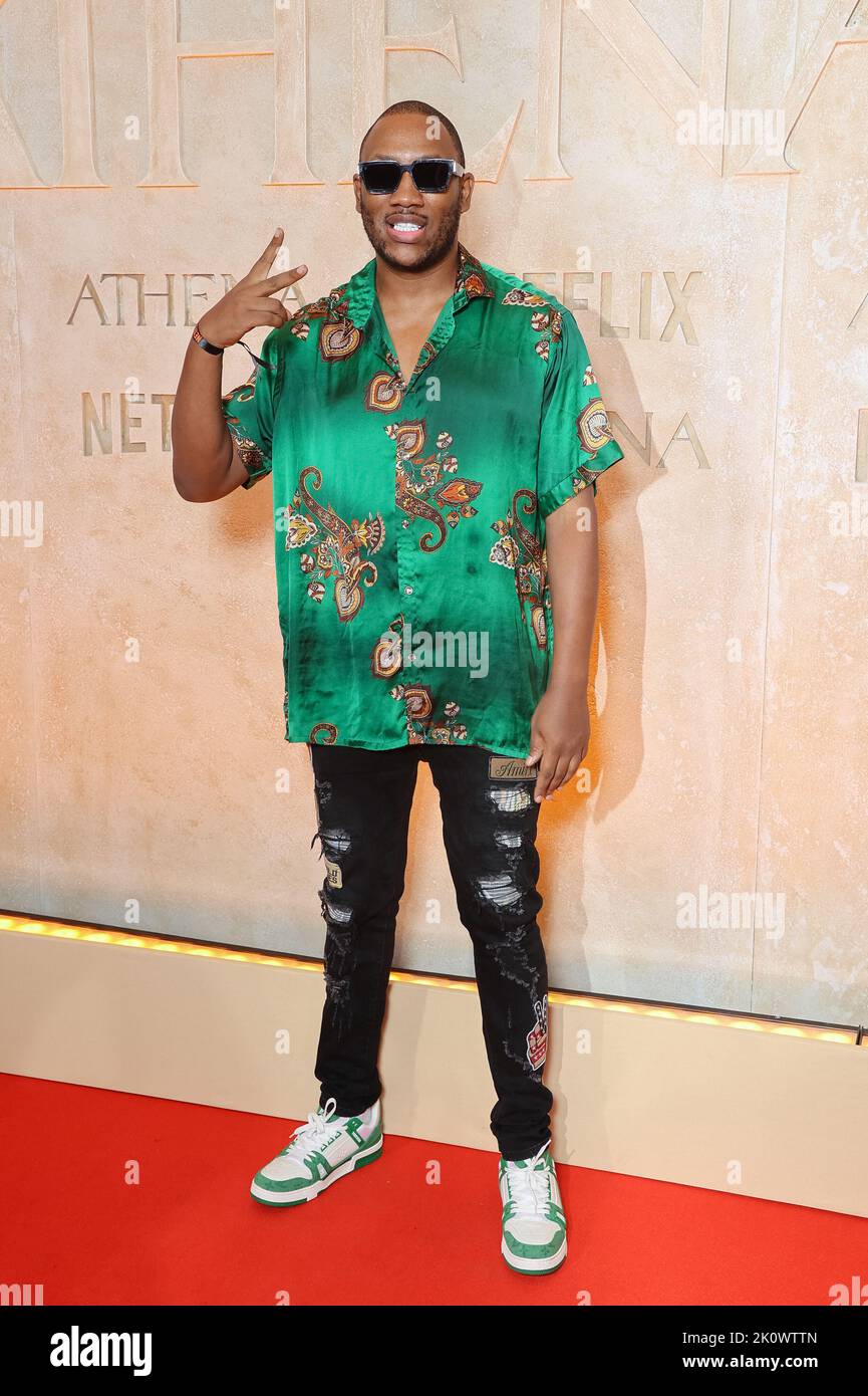 Mokobe Traore attends 'Athena' Netflix Paris film Premiere At Salle ...
