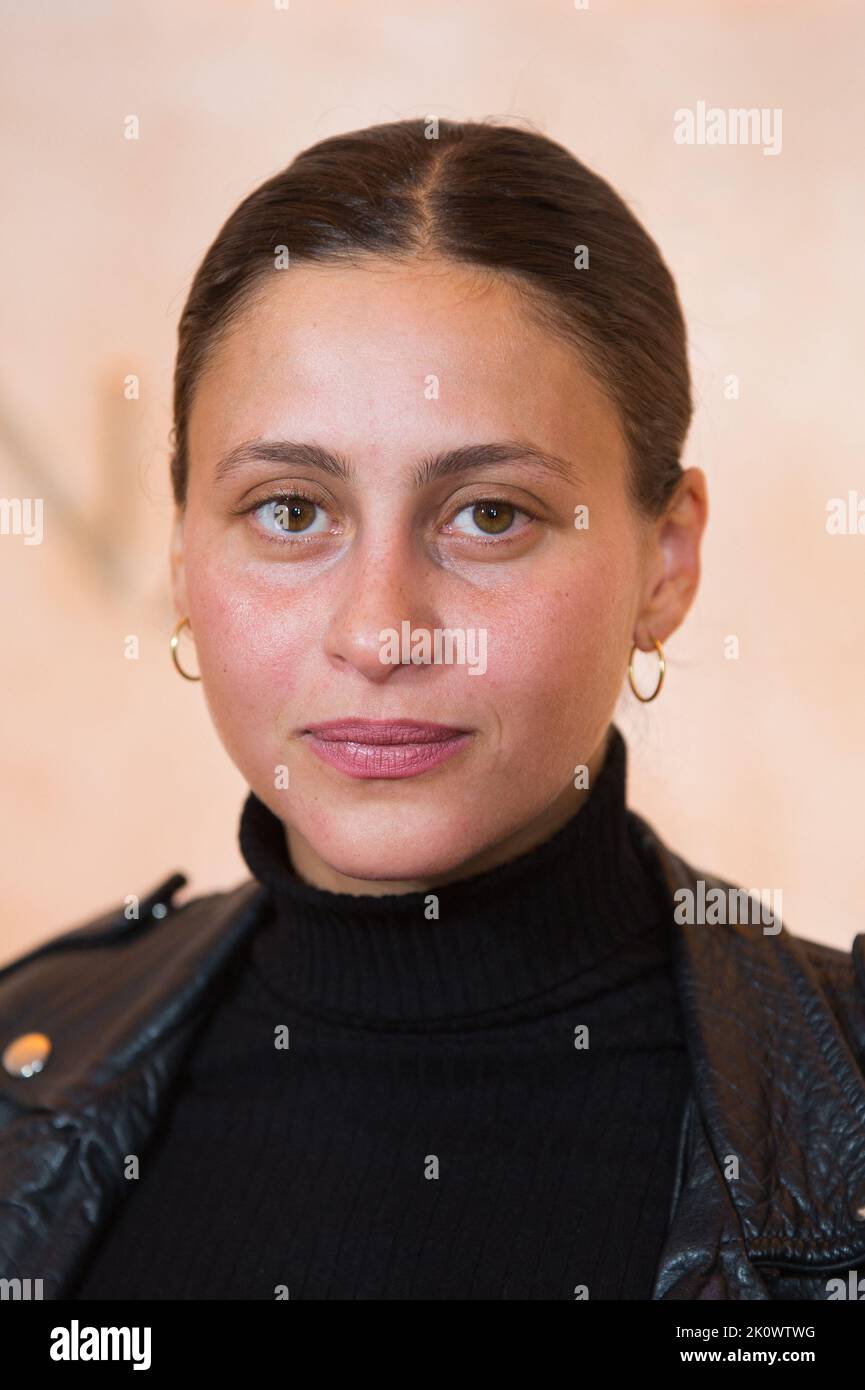 Lina-Camelia Lumbroso attends 'Athena' Netflix Paris film Premiere At ...
