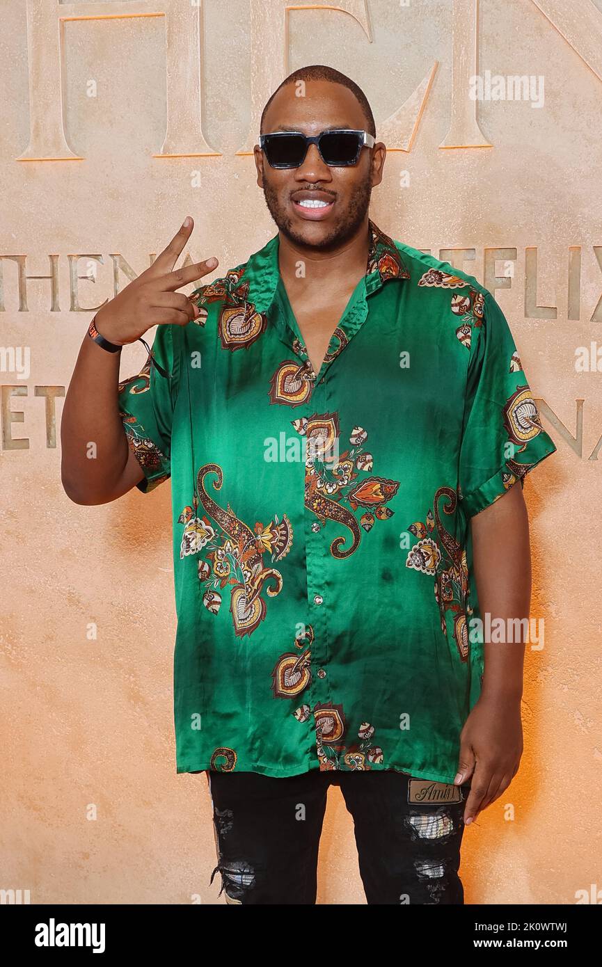 Mokobe Traore attends 'Athena' Netflix Paris film Premiere At Salle ...