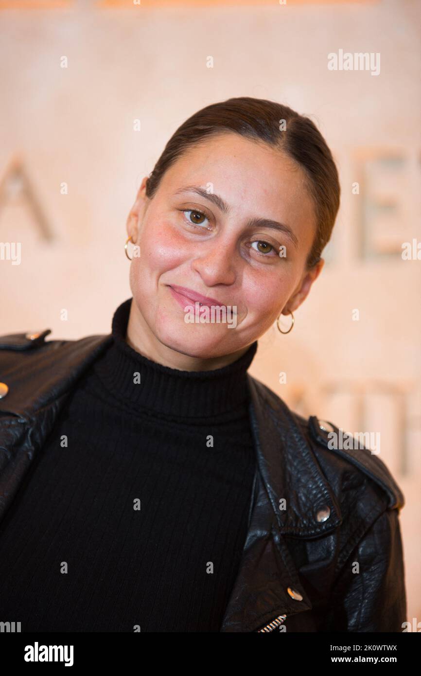 Lina-Camelia Lumbroso attends 'Athena' Netflix Paris film Premiere At ...