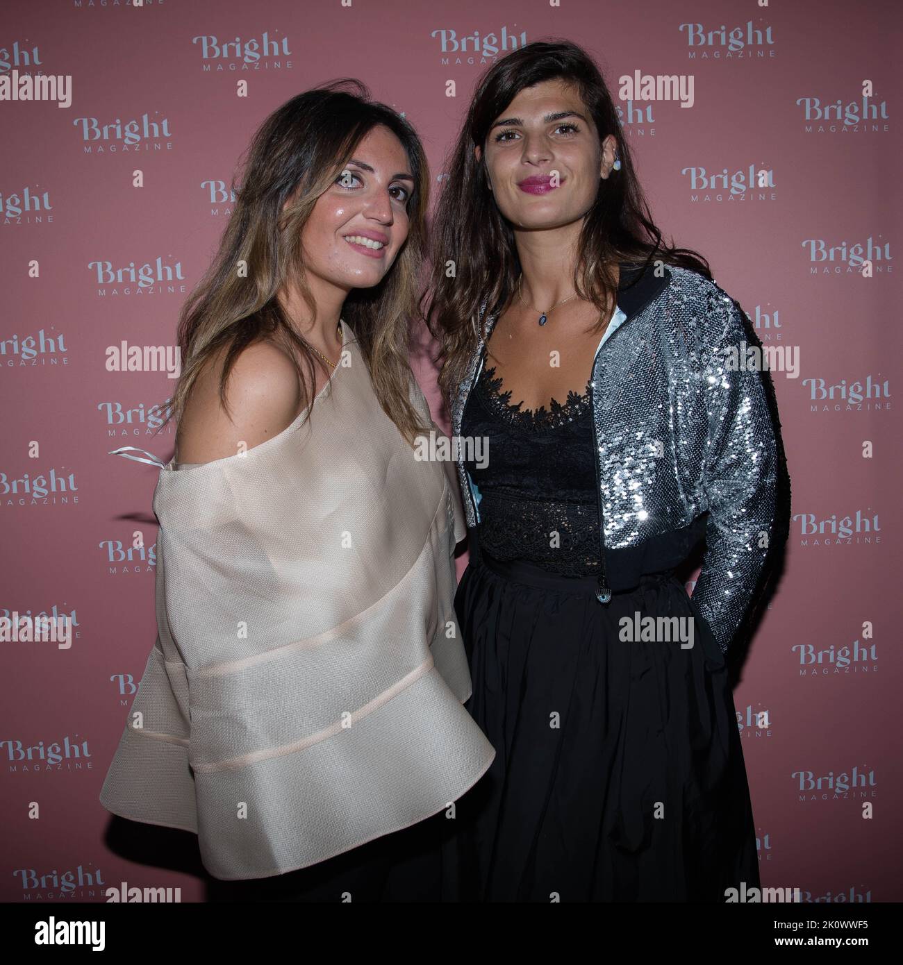 Soirée de lancement du magazine " Bright Magazine ", à Paris France, 13 ...