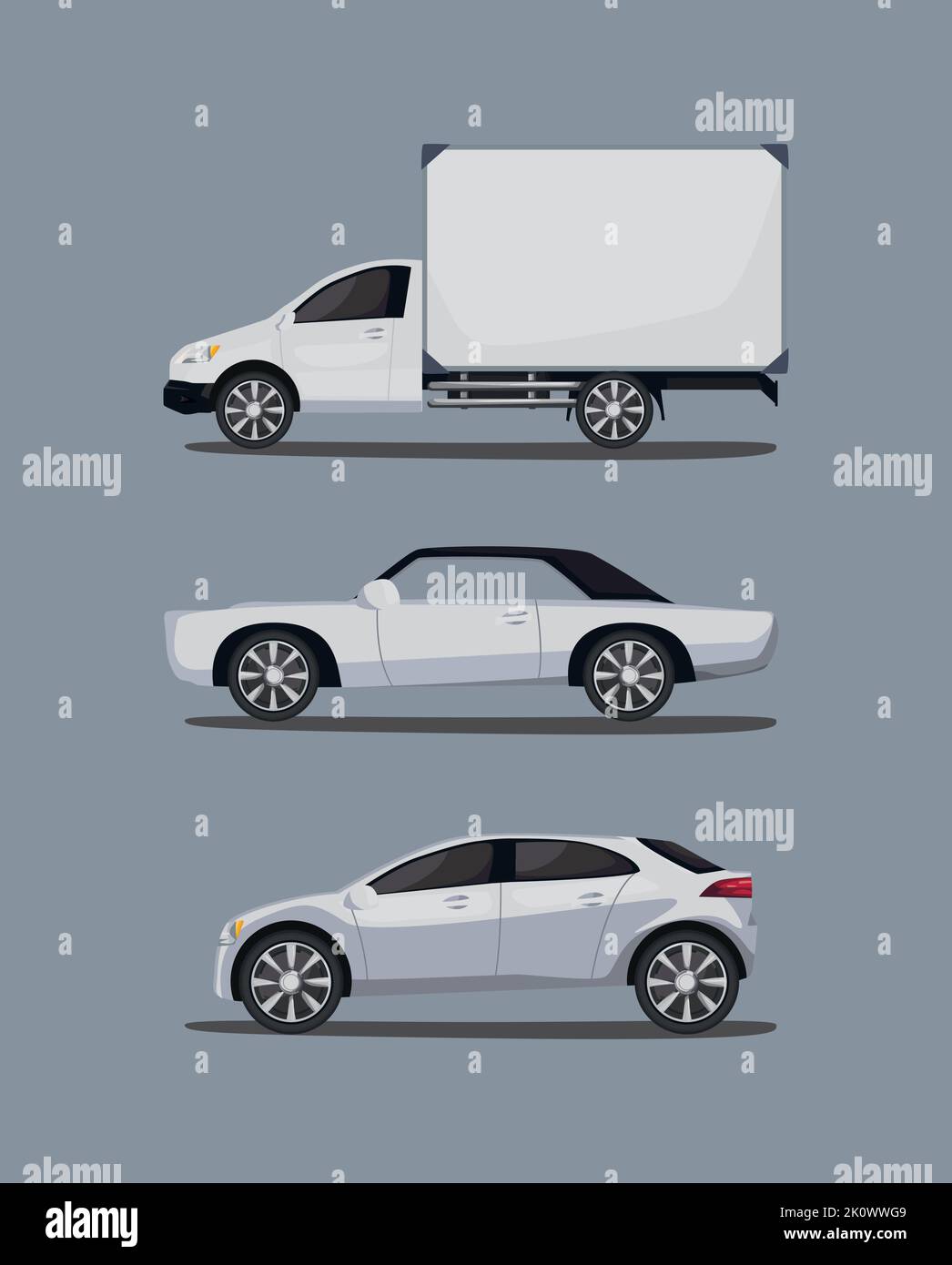 Car cars trunk Stock Vector Images - Alamy