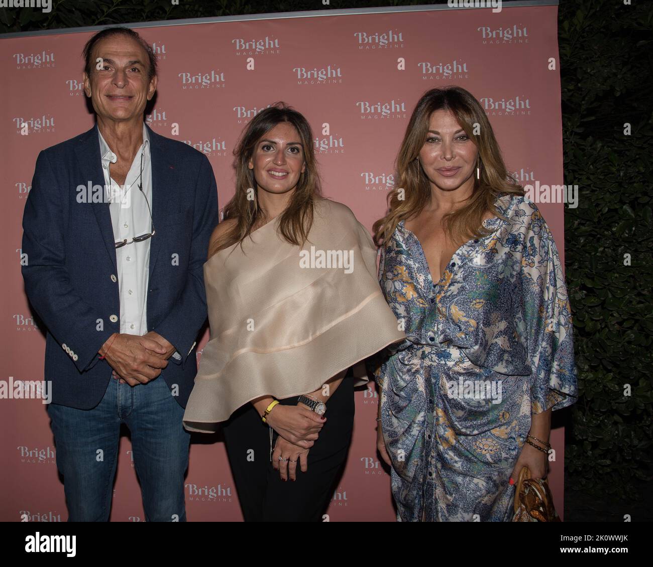 Soirée de lancement du magazine " Bright Magazine ", à Paris France, 13 ...