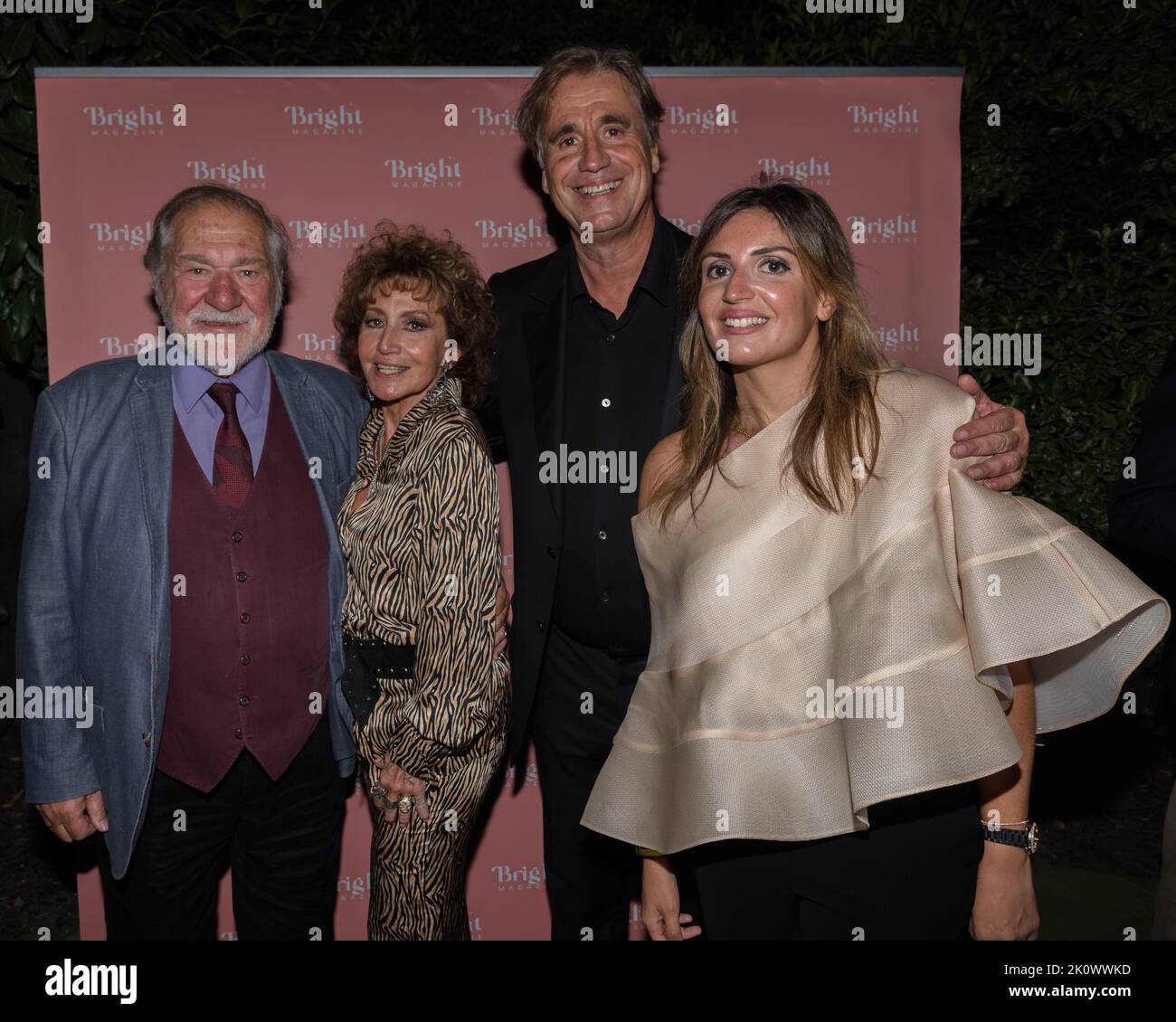 Soirée de lancement du magazine " Bright Magazine ", à Paris France, 13 ...
