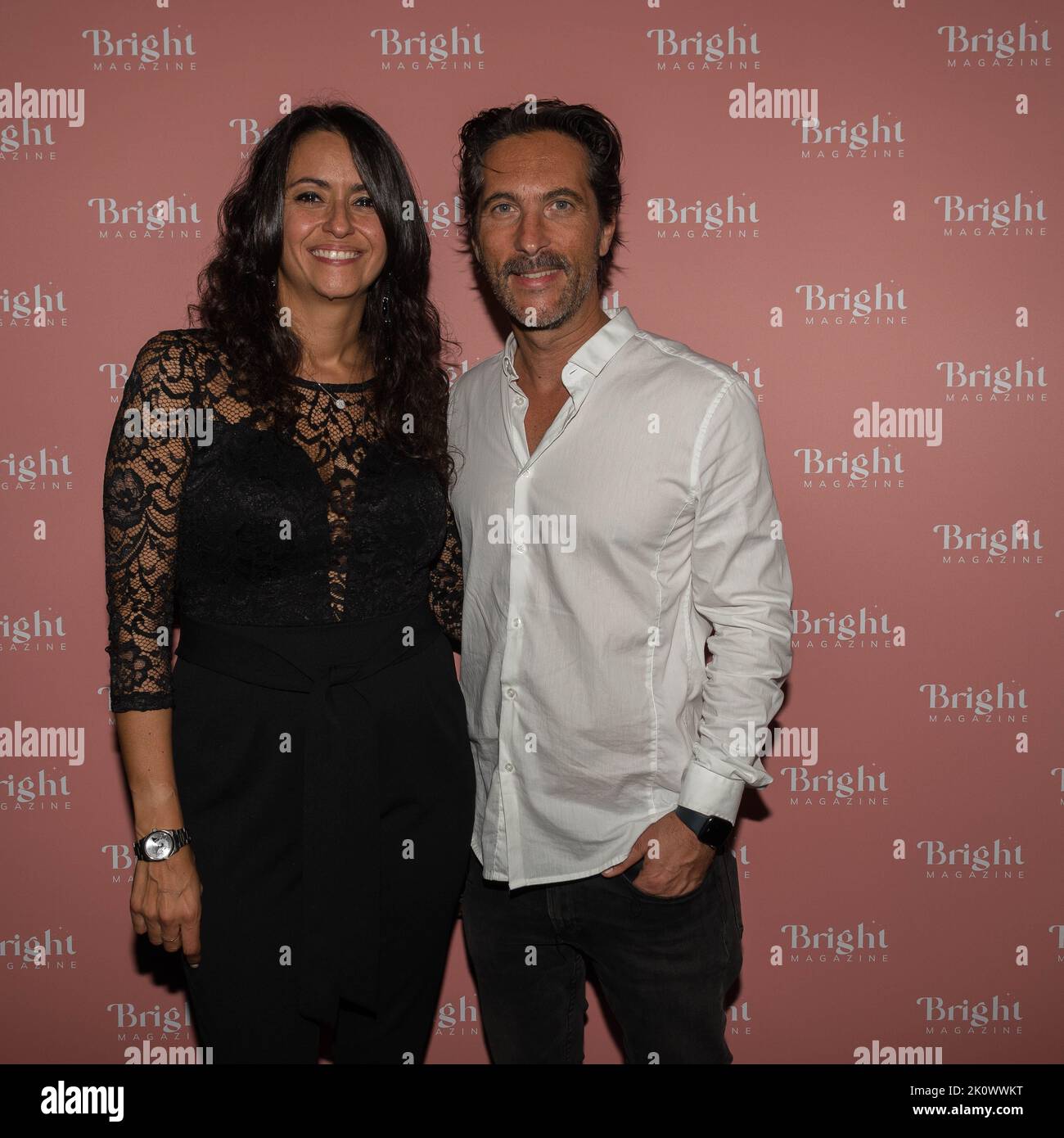 Soirée de lancement du magazine " Bright Magazine ", à Paris France, 13 ...