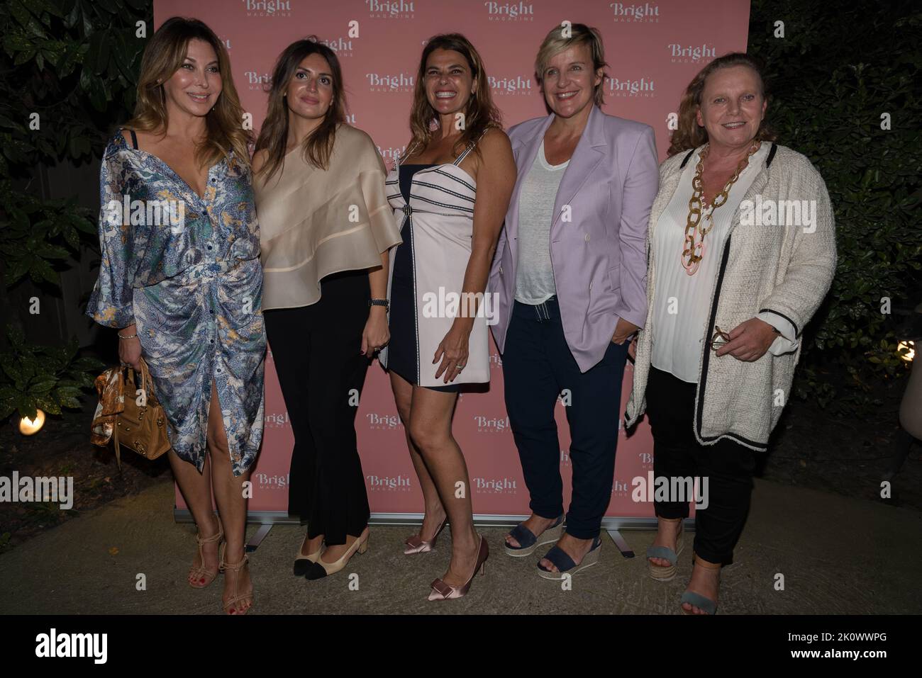 Soirée de lancement du magazine " Bright Magazine ", à Paris France, 13 ...