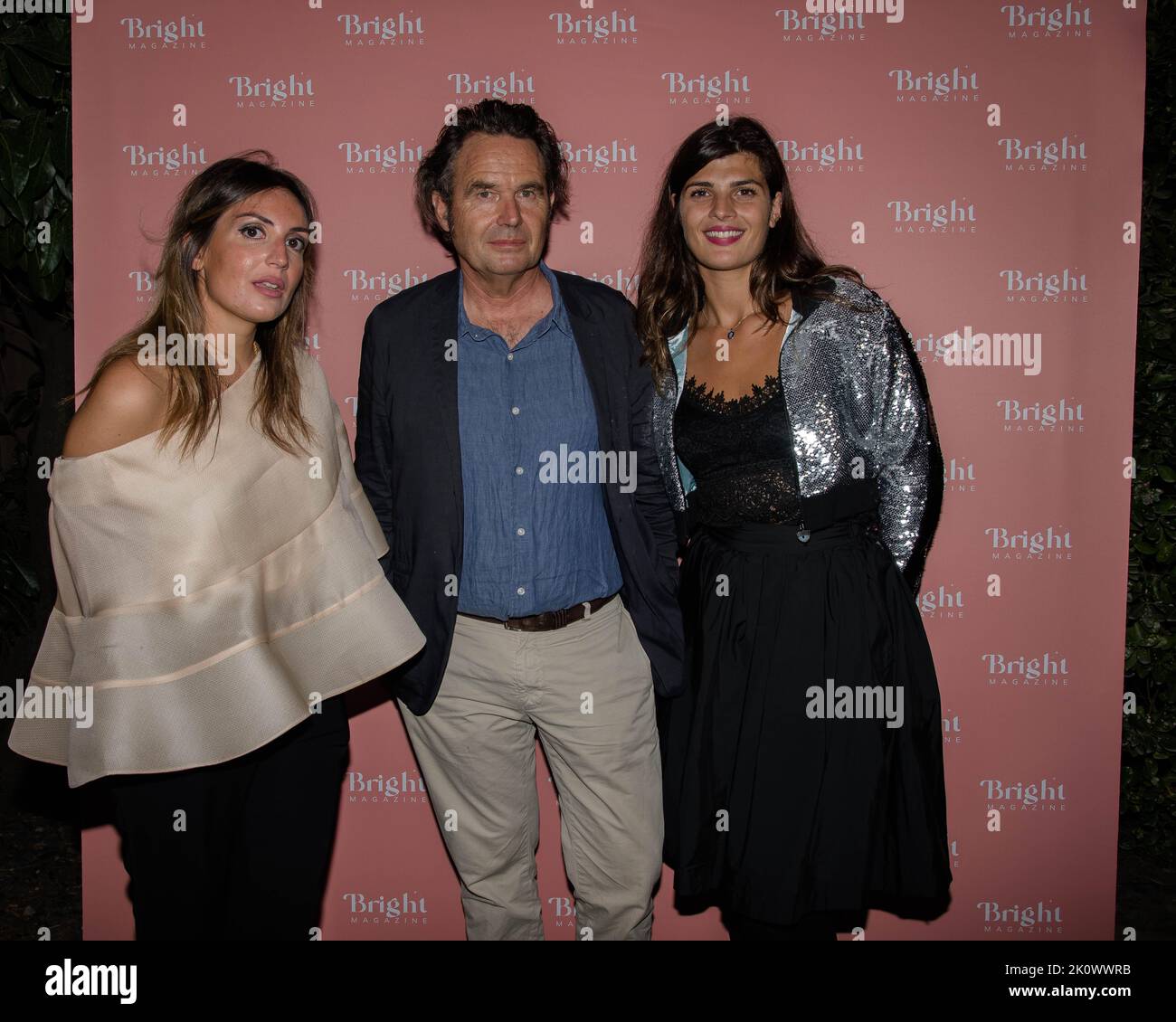 Soirée de lancement du magazine " Bright Magazine ", à Paris France, 13 ...