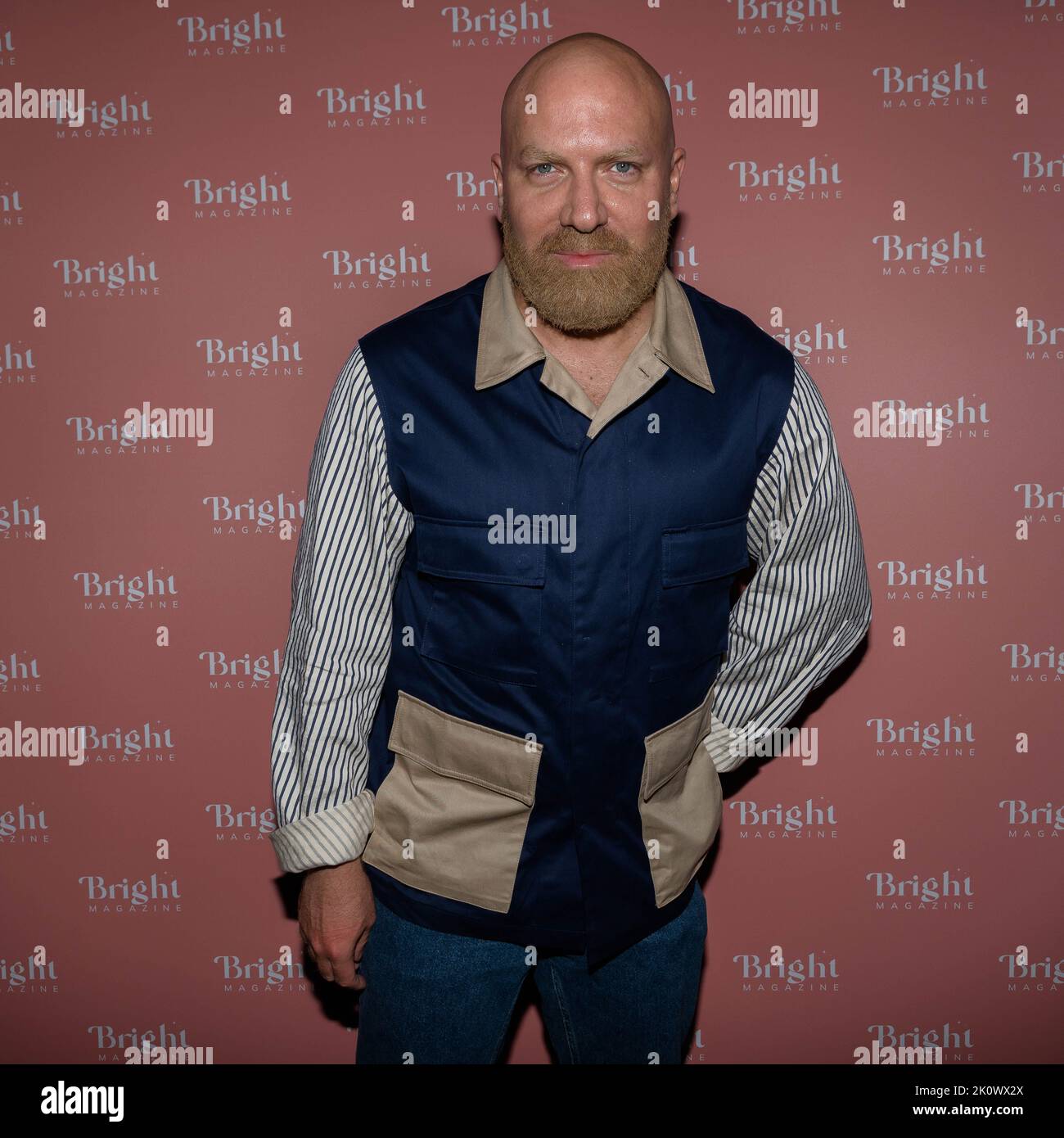 Soirée de lancement du magazine " Bright Magazine ", à Paris France, 13 ...