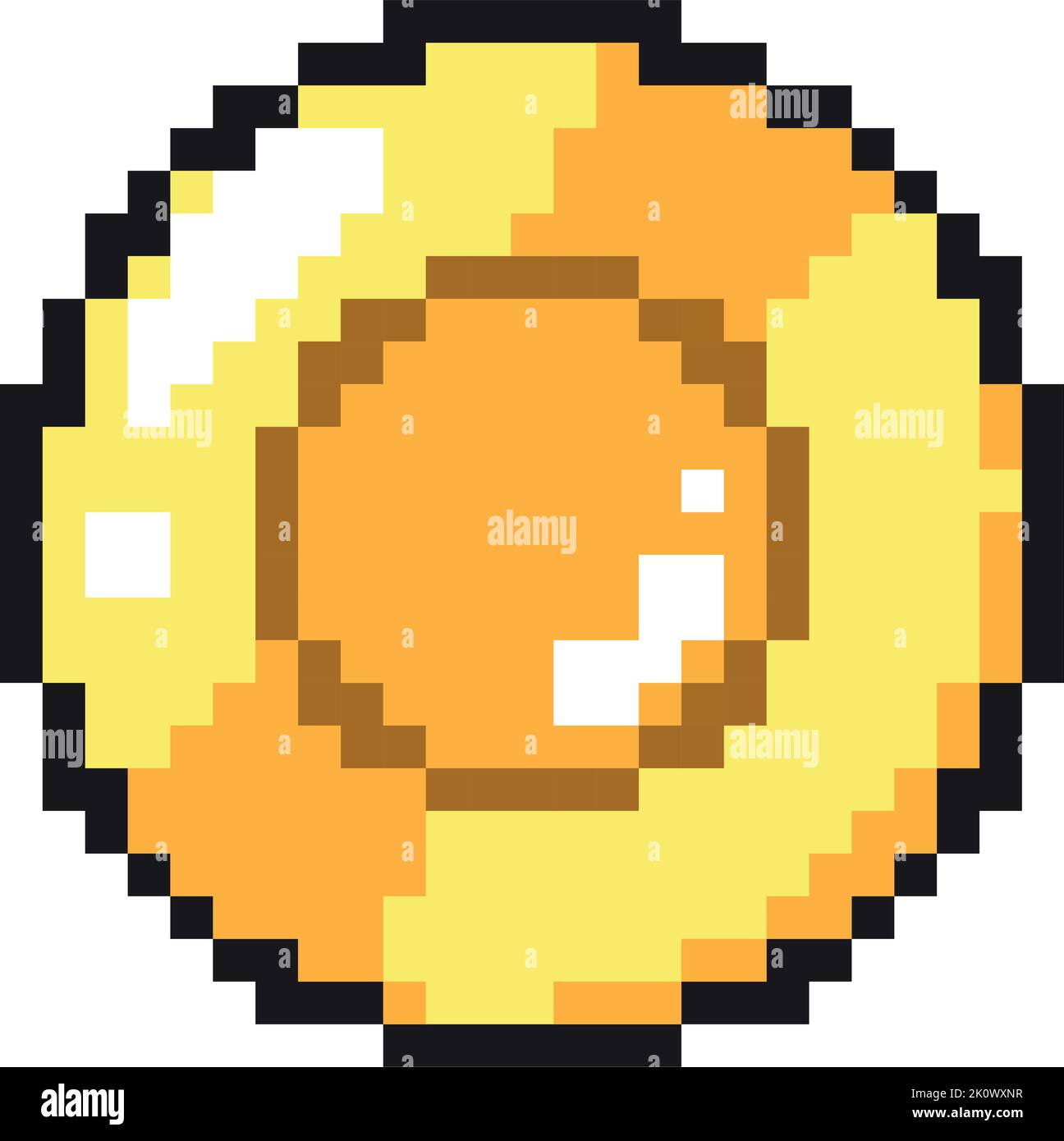 Pixel art coin animation hi-res stock photography and images - Alamy