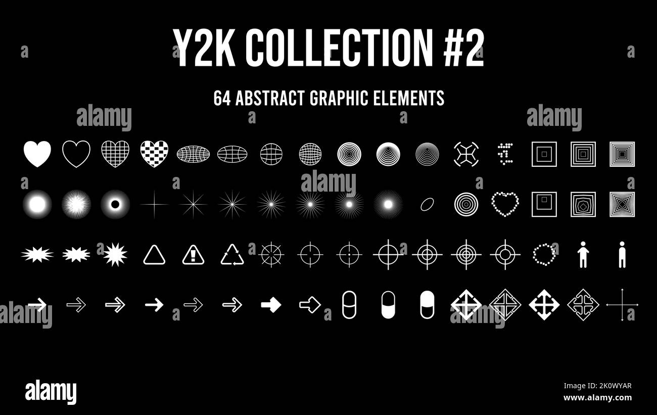 Bauhaus inspired graphic design collection with vector abstract ...