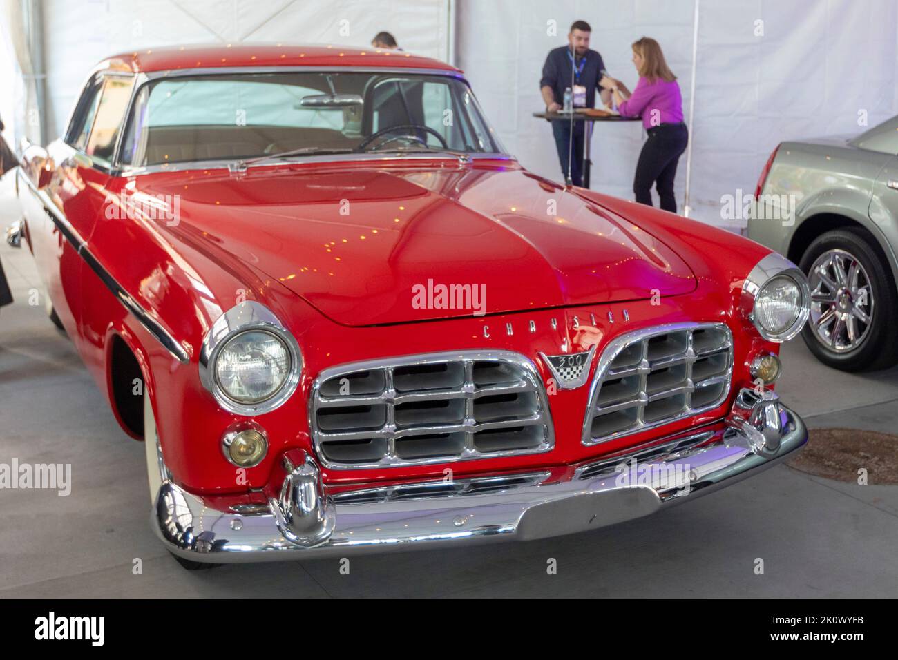 Detroit, Michigan, USA. 13th Sep, 2022. A 1955 Chrysler 300 shown at ...
