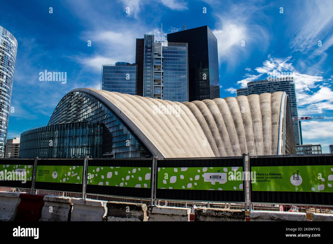 Paris, France - September 12, 2022 Cityscape and architecture of La ...