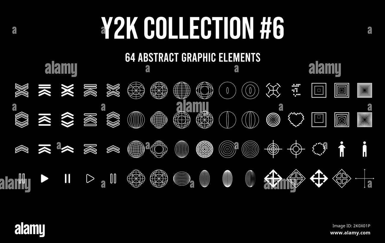 Bauhaus inspired graphic design collection with vector abstract ...