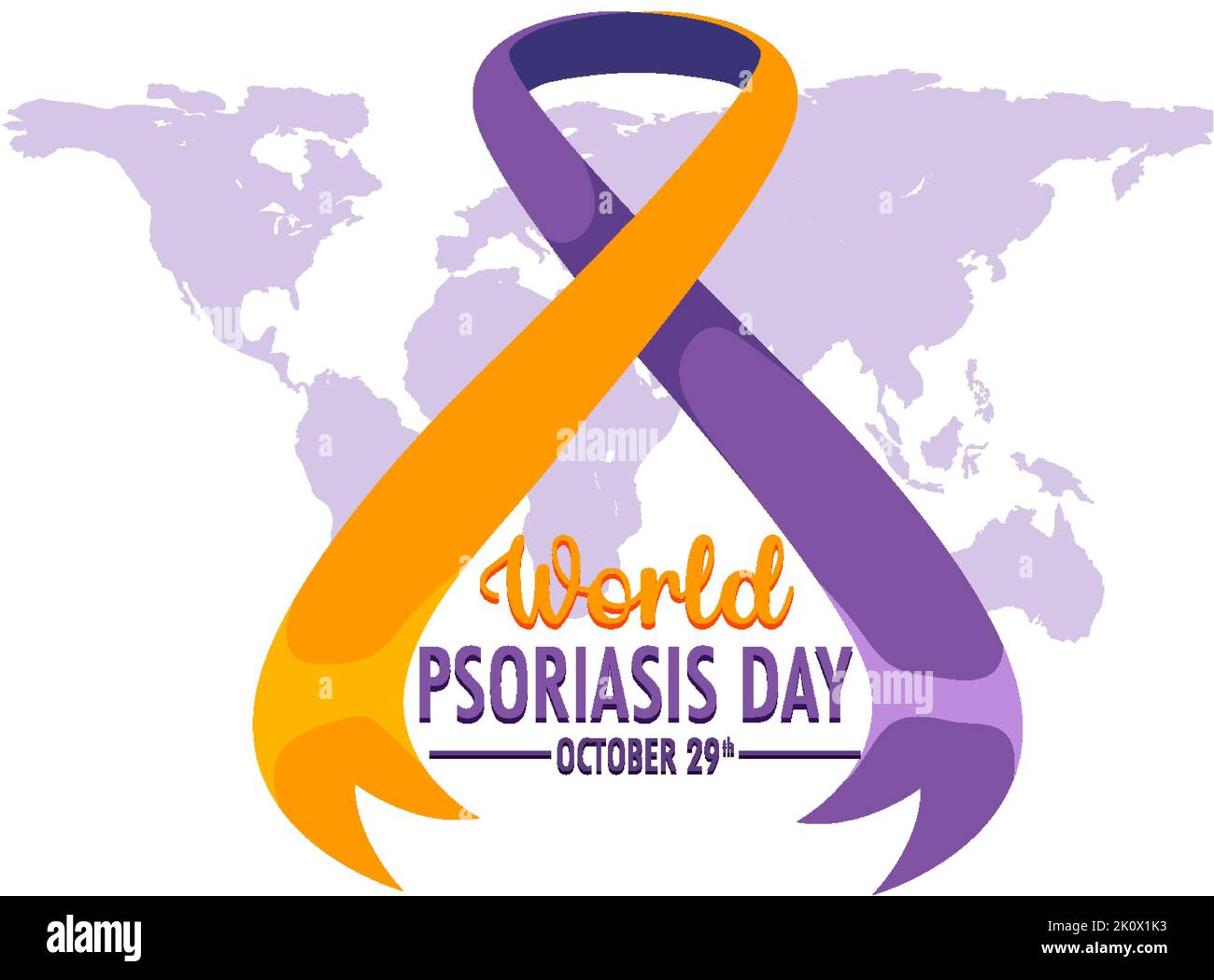 World Psoriasis Day Banner Design illustration Stock Vector Image & Art ...