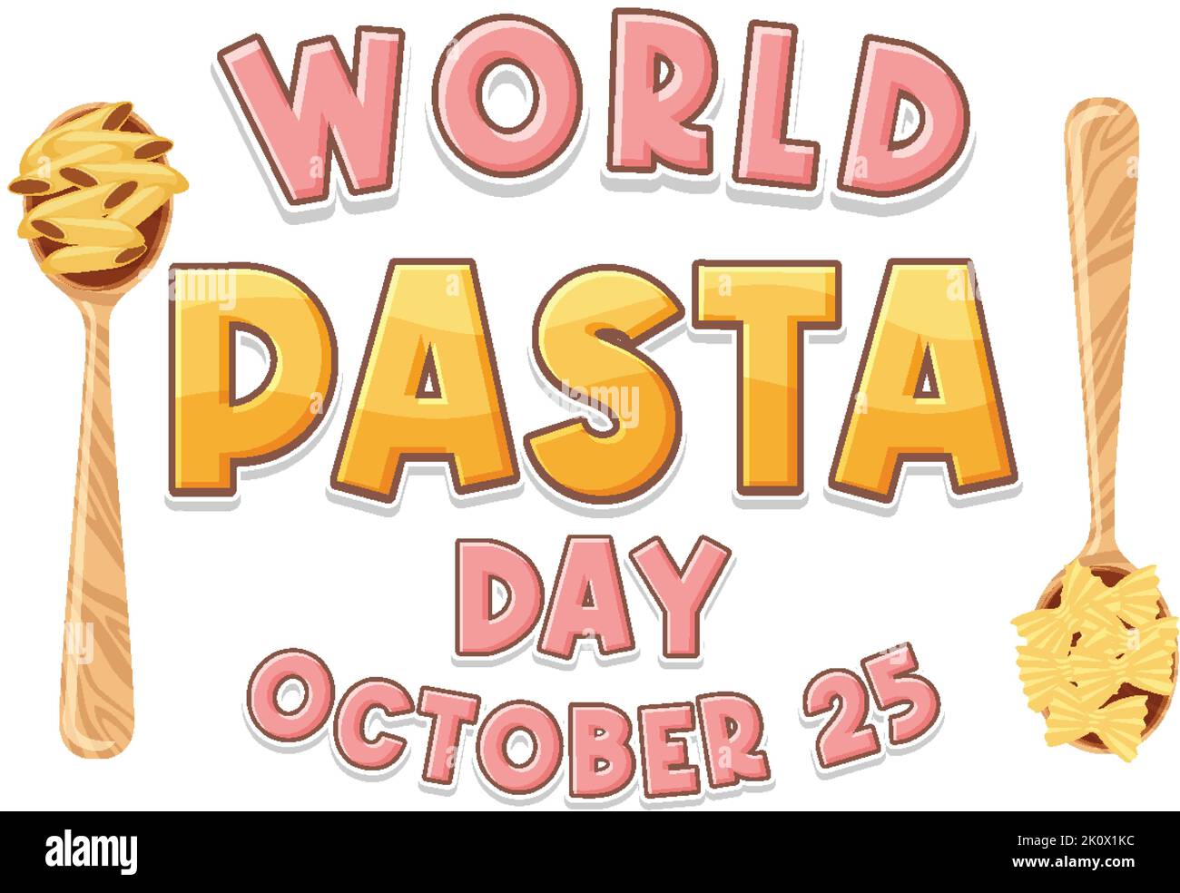 World Pasta Day Banner Design illustration Stock Vector Image & Art - Alamy