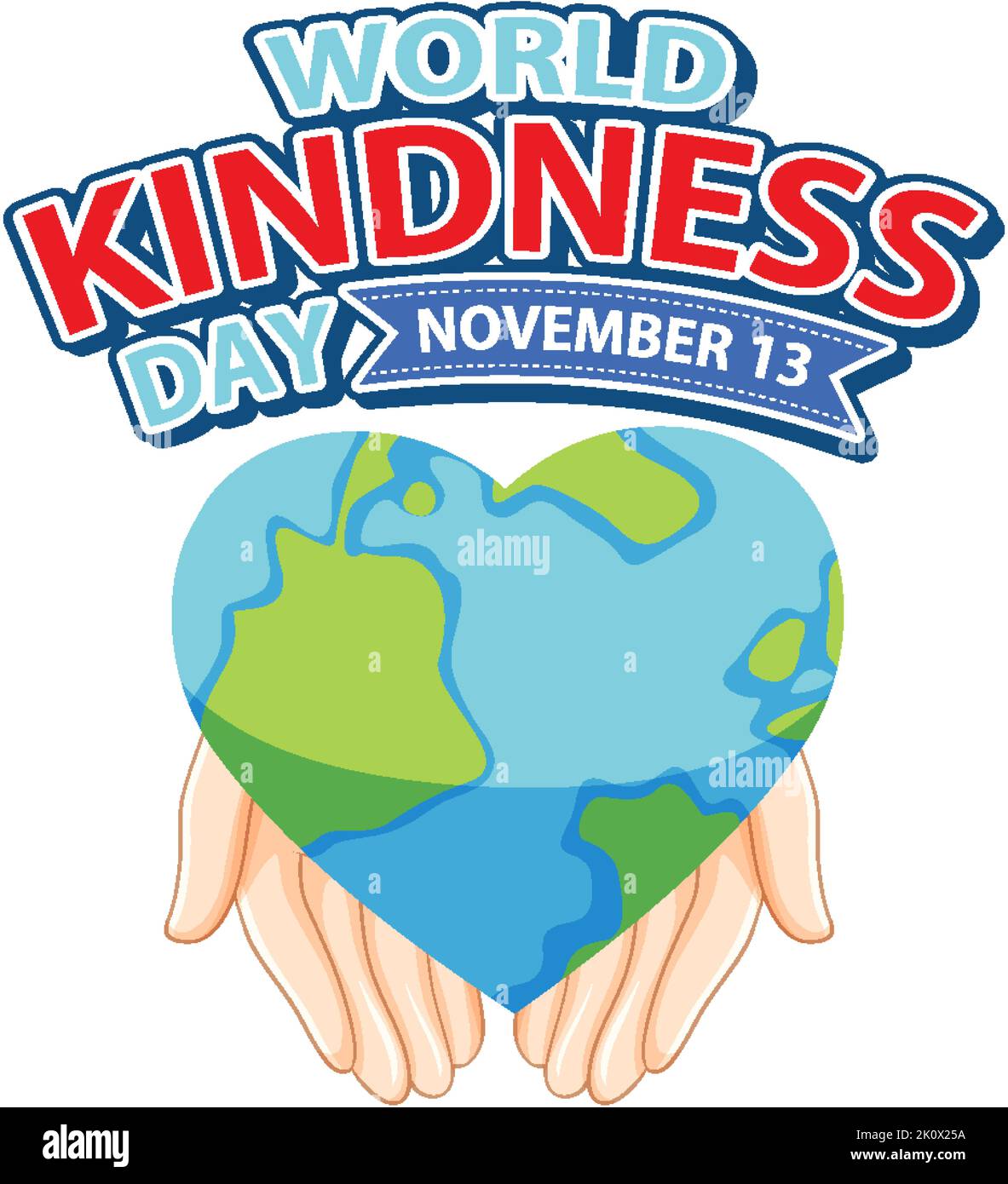 Artistic kindness illustration Cut Out Stock Images & Pictures - Alamy