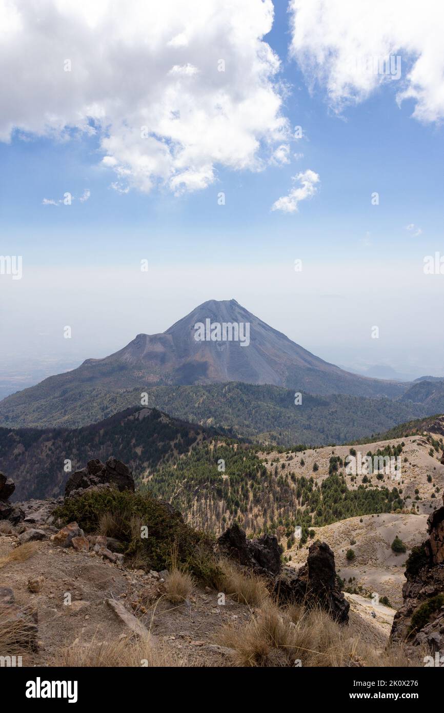 Nevado de Colima Volcano, national park located in Ciudad Guzman ...