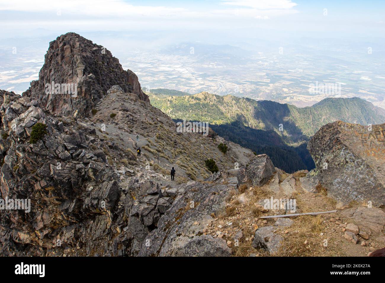 Nevado de Colima Volcano, national park located in Ciudad Guzman ...