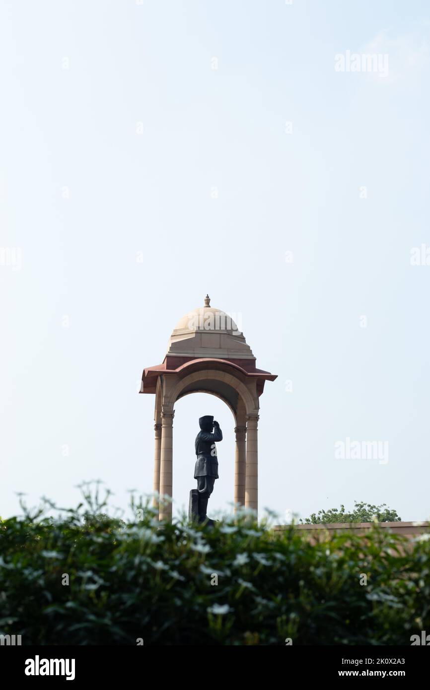 New Delhi, Delhi, India, 11 Sep 2022 - 28 Feet Tall Black Granite ...