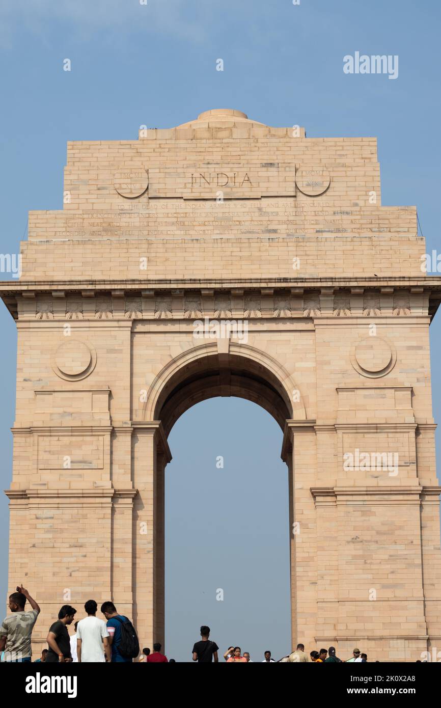New Delhi, Delhi, India, 11 Sep 2022 - India Gate, Kartavya Path, Open For Public After Revamp ...
