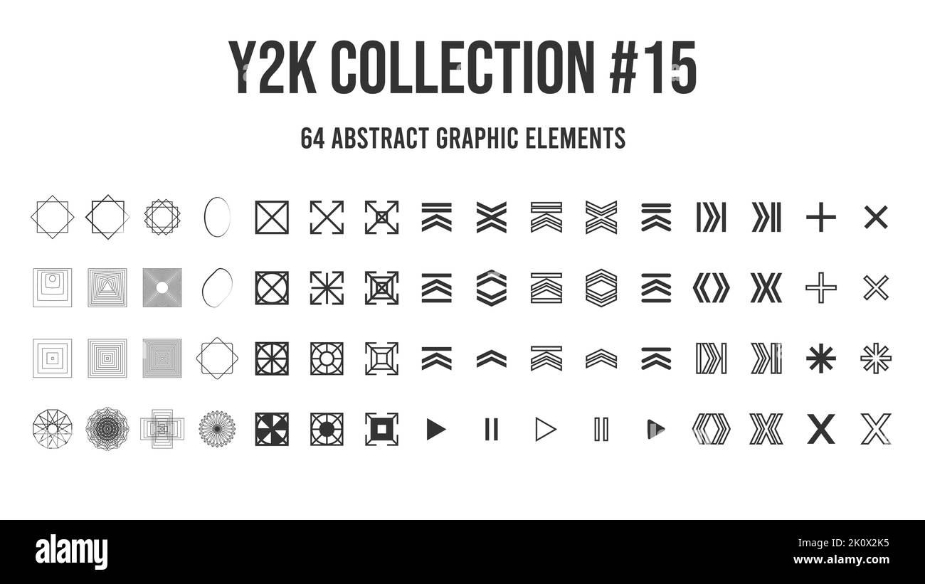 Brutalism shapes, minimalist geometric elements, abstract bauhaus forms Stock Vector Image & Art ...