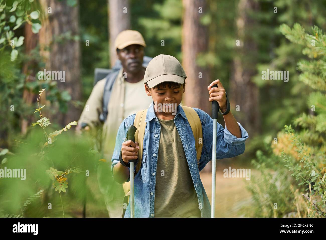 African man with walking stick hi-res stock photography and images - Alamy