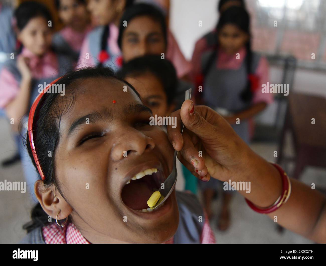 Indian blind girl hi-res stock photography and images - Alamy