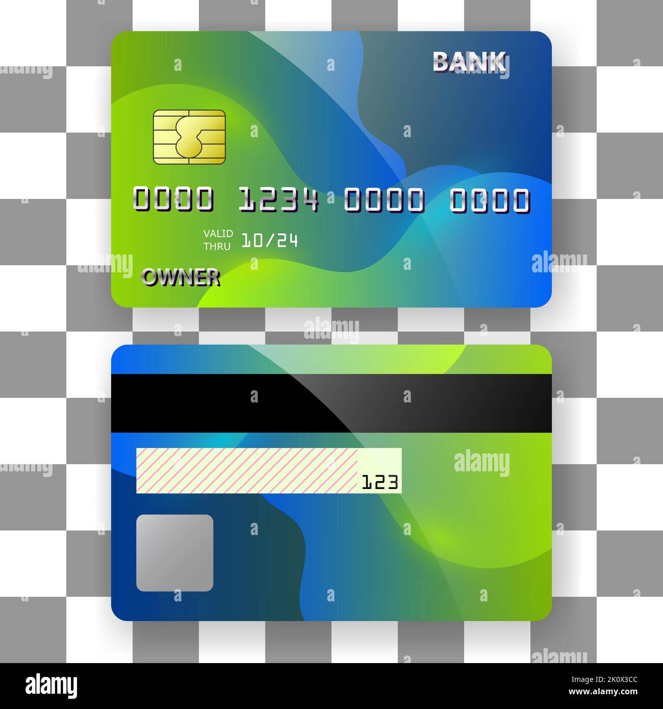 banking card template background pink stripe elegant design art ...