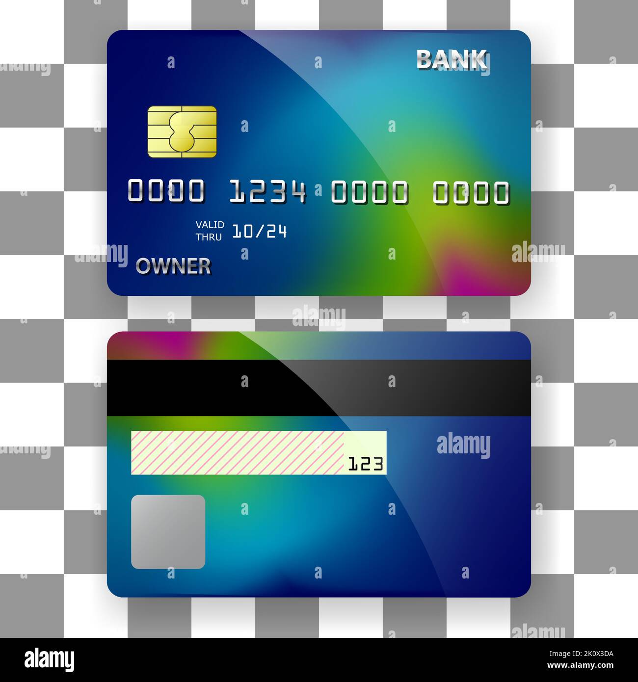 banking card template background pink stripe elegant design art ...