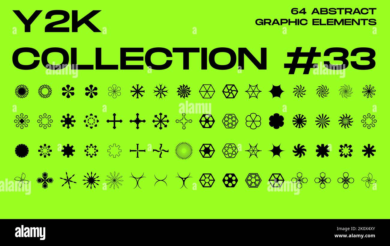 Bauhaus inspired graphic design collection with vector abstract ...