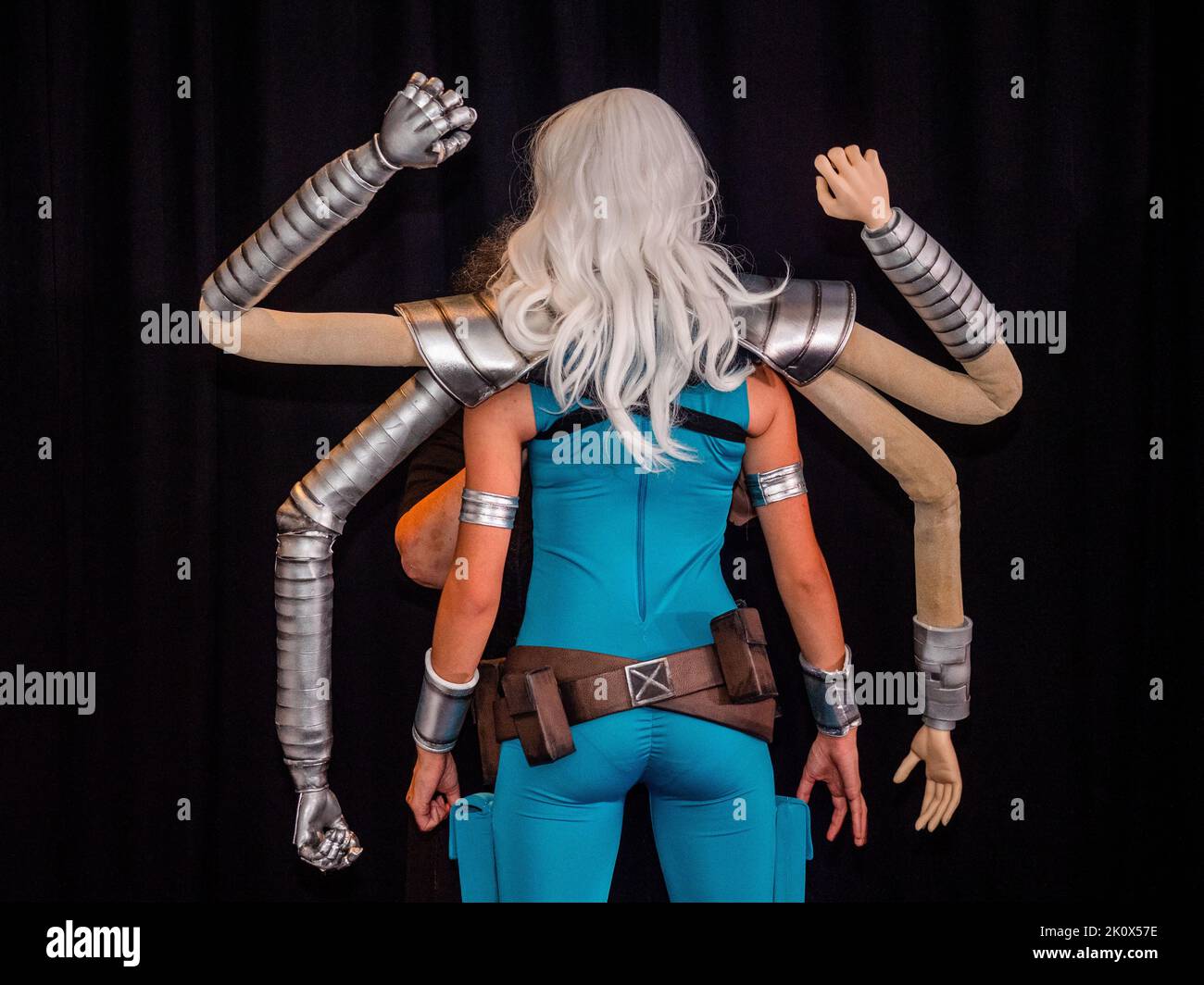 New York, New York, USA. 11th Sep, 2022. Cosplay culture meets the NYFW ...