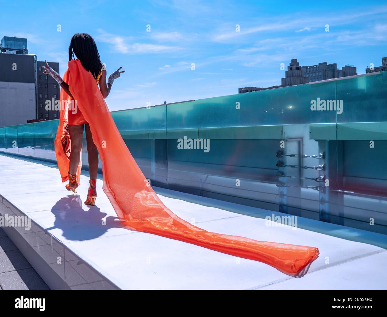 New York, New York, USA. 11th Sep, 2022. Model walking the runway at a ...