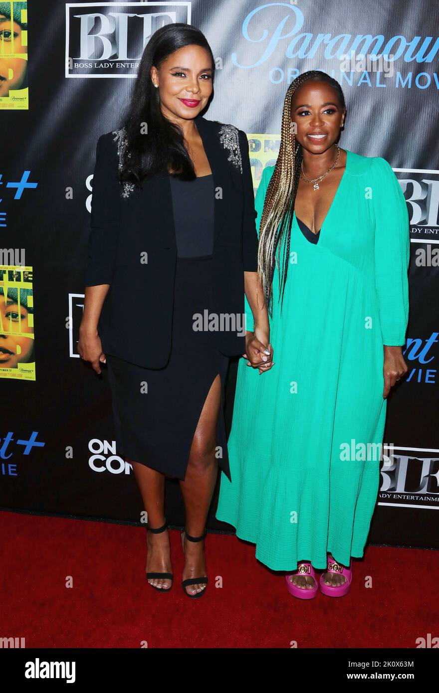 Inglewood, USA. 13th Sep, 2022. Sanaa Lathan, Shante Broadus arrives at ...