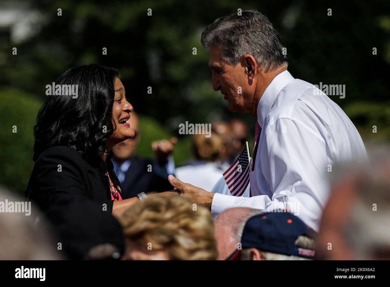 Senator Joe Manchin, a Democrat from West Virginia, and Representative ...