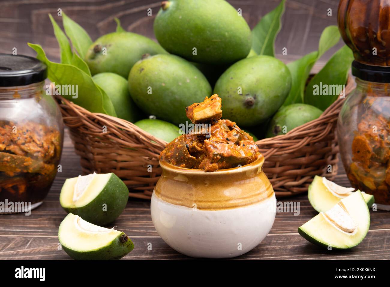 Mango Pickle Also Called Aam Ka Achar, Sookha Kairi, Chatpata Loncha Is ...