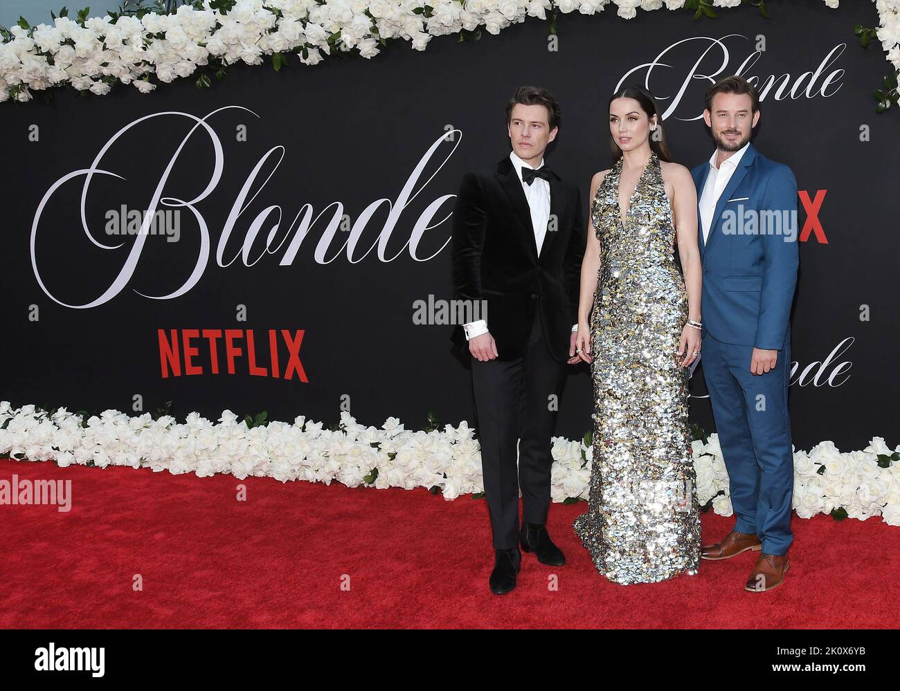 Los Angeles, USA. 13th Sep, 2022. (L-R) Xavier Samuel, Ana de Armas and ...
