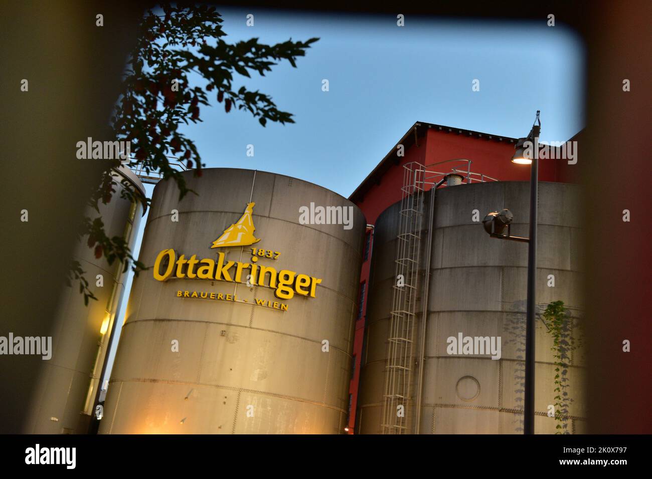 Ottakring Brewery in the 16th district in Vienna, Austria Stock Photo ...
