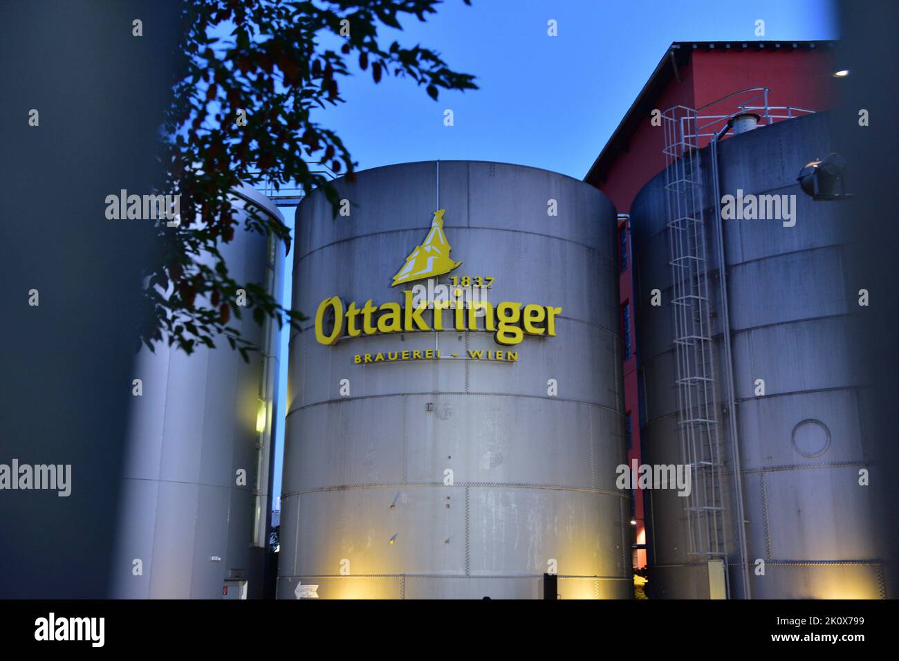 Ottakring Brewery in the 16th district in Vienna, Austria Stock Photo ...