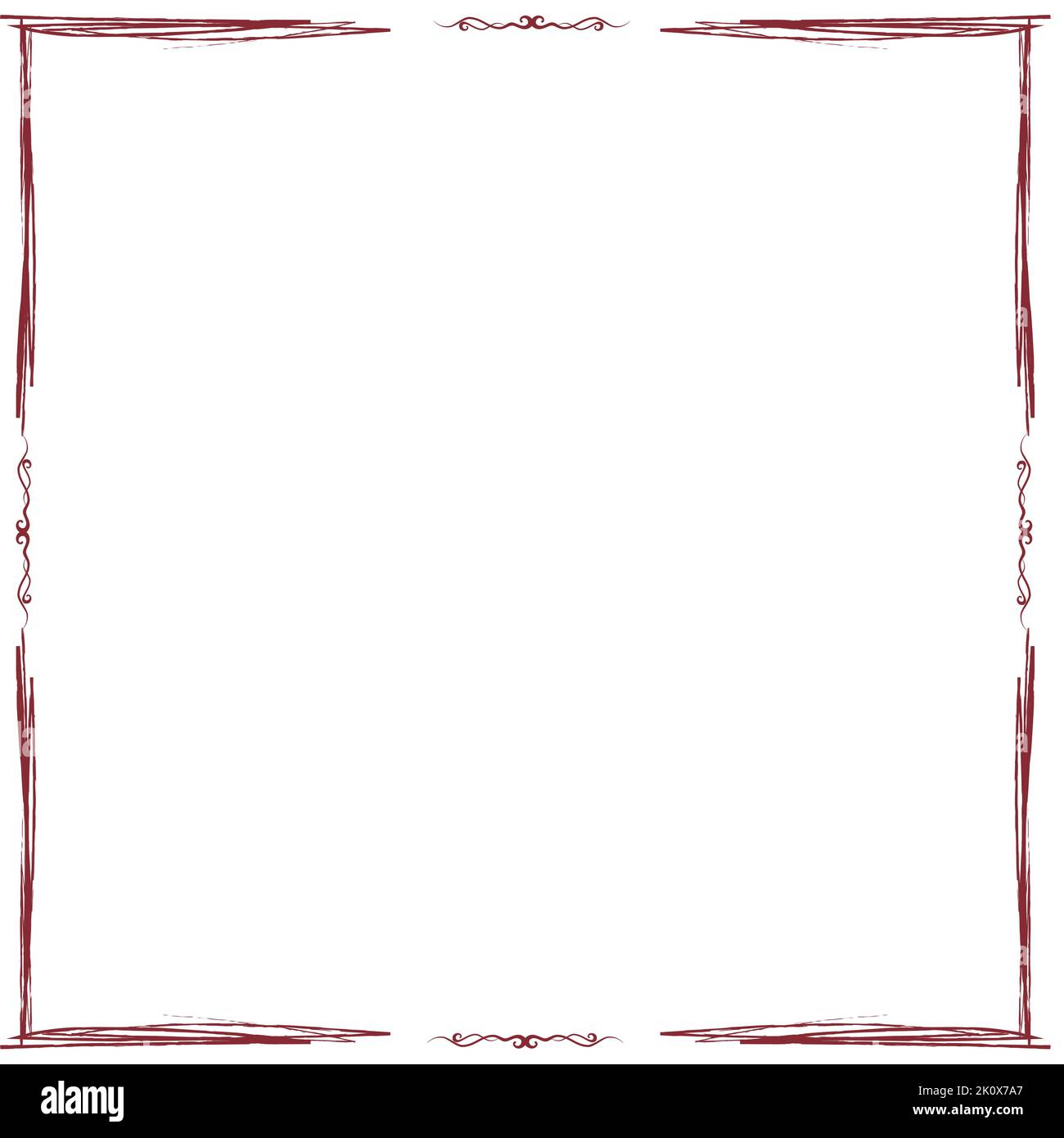 antique simple borders and frames Stock Photo - Alamy