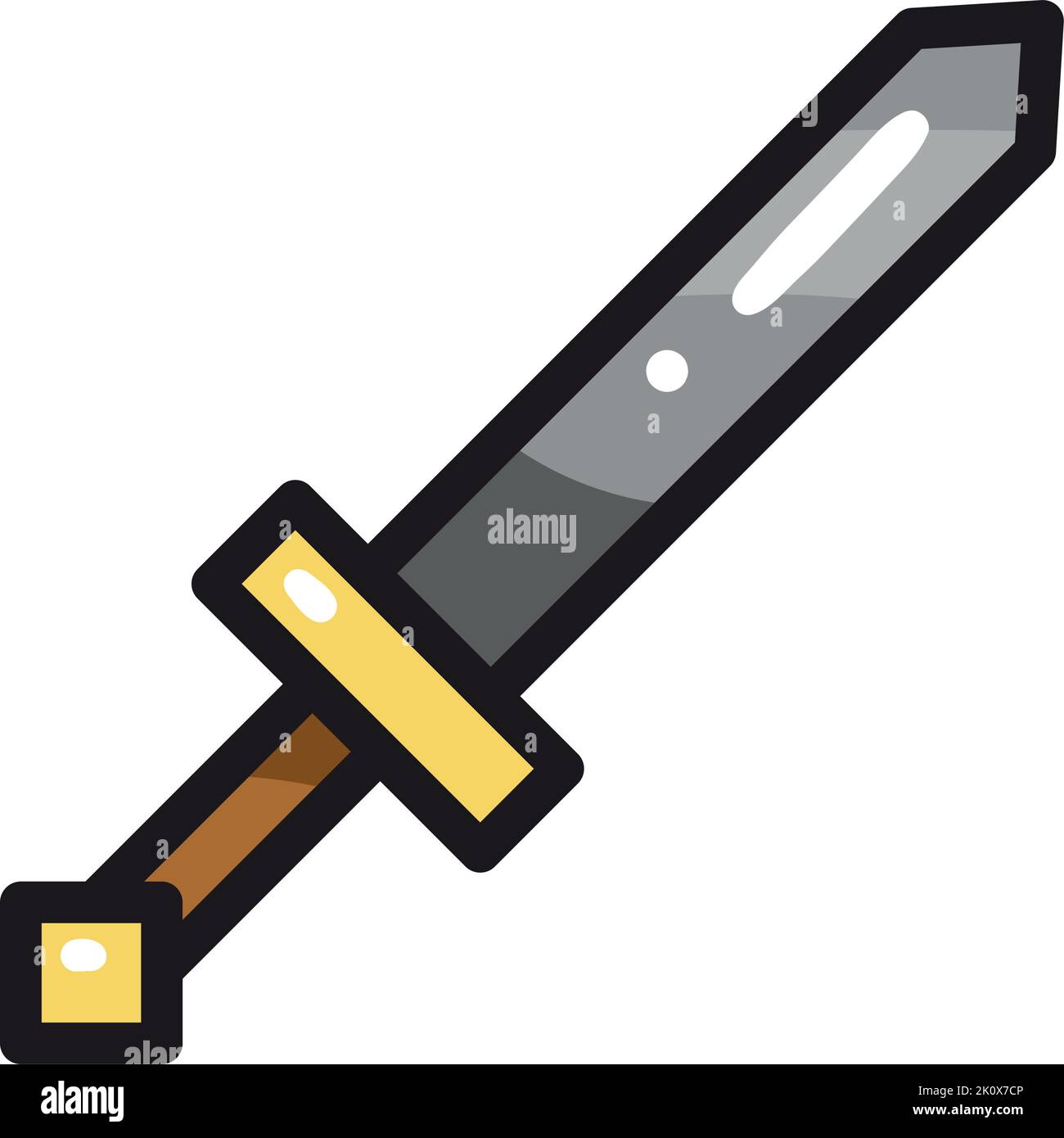 sword cartoon icon Stock Vector Image & Art - Alamy